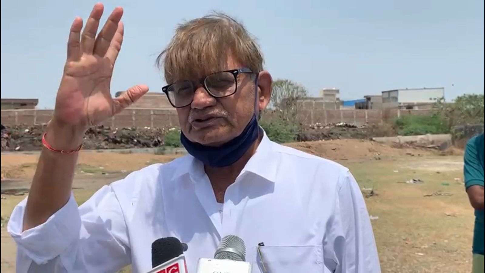 Miserable condition of the people living around slaughter house